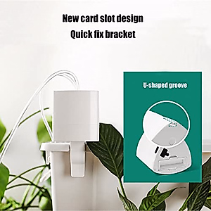 DAOTAILI Automatic Watering System Plant Watering System Plant Waterering Indoor Programmable Water Timer with Drip Irrigation Kit 1/4 Inch DIY Irrigation Tubing and 5V USB Power