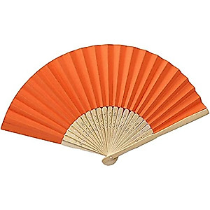 Hand Fan Chinese Style Hand Fan Pattern Handheld Fan Dance Wedding Party Lace Silk Folding Fans Held Flower Fan Girl Photo Prop Art Craf Portable
