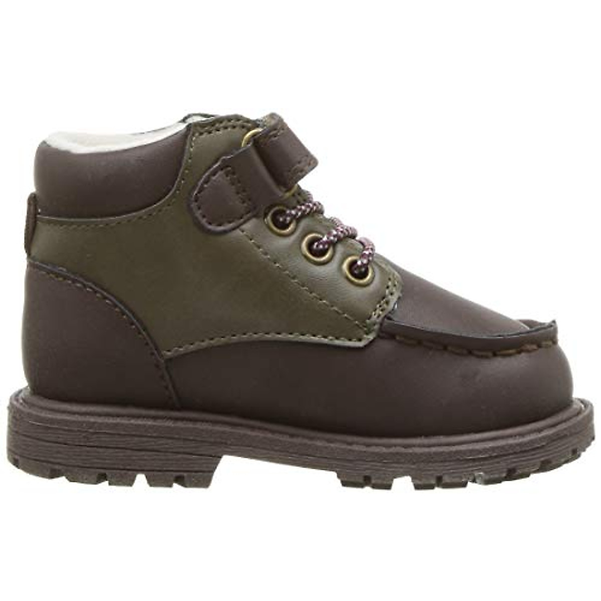 OshKosh B'Gosh Boys' Haslett Ankle Boot, brown, 10 M US Toddler