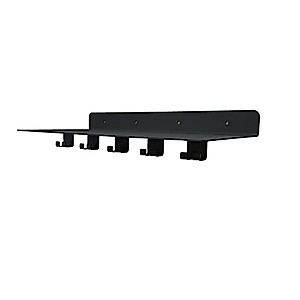 VOHYOV Fit for Tonal Accessory Floating Shelves Black Tonal Accessory Shelf Organize Tonal Home Gym Accessories Wall T Lock Shelf Workout Equipment Storage Rack Tonal Shelf