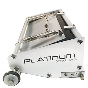 Platinum Drywall Tools 8"/10" & 12" Flat Box Finishing Combo w/Handle Compound Pump & Filler