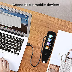 Pen Translation Device, scanning Translation Reading Pen - multilingual Dictionary Pen with Bluetooth/Wi-Fi/AI Voice Assistant| Scan Text and translate | Speak and translate - Wireless and Offline