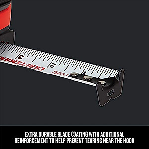 CRAFTSMAN Tape Measure, PROREACH, 16-Foot (CMHT37556S)