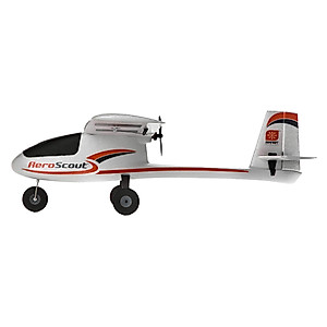 HobbyZone RC Airplane AeroScout S 2 1.1m RTF Basic (Battery and Charger Not Included) with Safe Technology, HBZ380001, Airplanes (RTF), Trainers