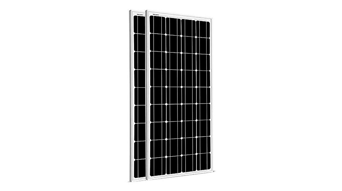 SUNGOLDPOWER 200 Watt 12V Monocrystalline Solar Panel Module Kit, High ...