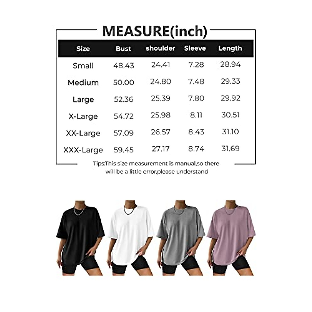 Trendy Queen Womens Oversized T Shirts Loose Fit Cotton Crewneck Short Sleeve Tops Summer Casual Blouse 2023 Y2K Basic Tee Brown