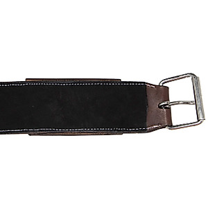 Acerugs NEW FLANK CINCH for WESTERN SADDLES HORSE TACK LEATHER BACK CINCH REAR GIRTHS (Brown Hand Carved, Horse)