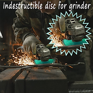 FUZSKWID 5 Pack Indestructible Disc for Grinder 2.0- Cut Everything in Seconds,for Angle Grinder Cutting Disc 4/5 inch,Cutting Discs for Smooth Cutting, Chamfering, Grinding of All Materials