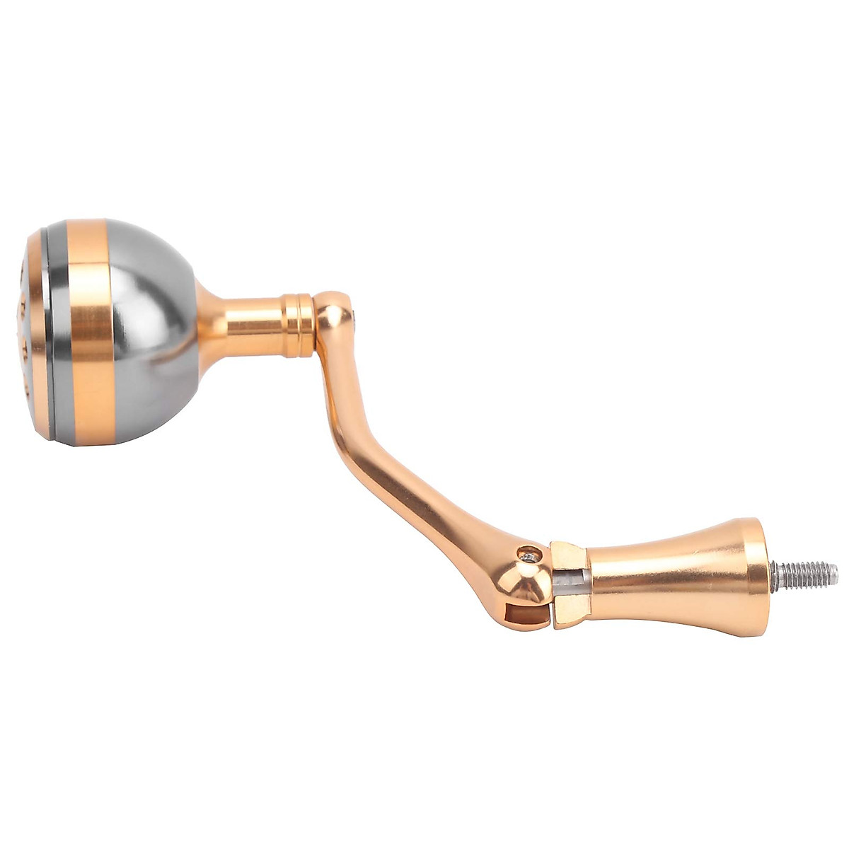 Handle for Gear Fishing Reel, Handle Conversion Aluminum Alloy Gear Fishing Reel Handle Grip for Spinning Reel(M) Other Fishing Tools and Accessories