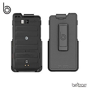 BELTRON Sonim XP8 Holster, Heavy Duty Belt Clip Holster (AT&T FirstNet Sprint Verizon XP8800) Features: Secure Fit, Quick Release Latch, Durable Rotating Belt Clip (Reliable and Lightweight)