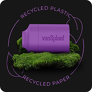 vonSploof Personal Air Filter To Trap Smoke & Odor - Easy To Use & Long Lasting Replacement Smoke Filter up to 500+ uses I Eliminate Smoke For Your Buddy and You with Smoke Catcher I Sploof Vaporizer