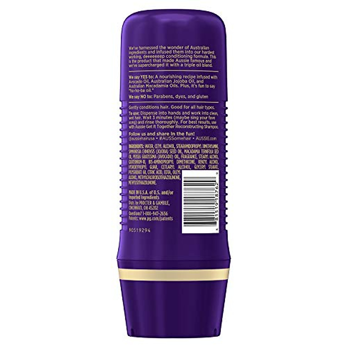 Aussie On The Mend Reconstructing Deep Conditioner, 8 Fl Oz