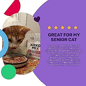 I AND LOVE AND YOU" XOXOs Canned Wet Cat Food, Beef and Tuna Pate, Grain Free, Real Meat, No Fillers, 3 oz Cans, (Pack of 24)