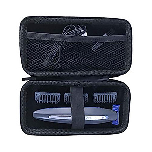 INVODA Hard Storage Travel Case Solo Oneblade Case EVA Travel Carrying Case Full Body Trimmer and Shaver Case