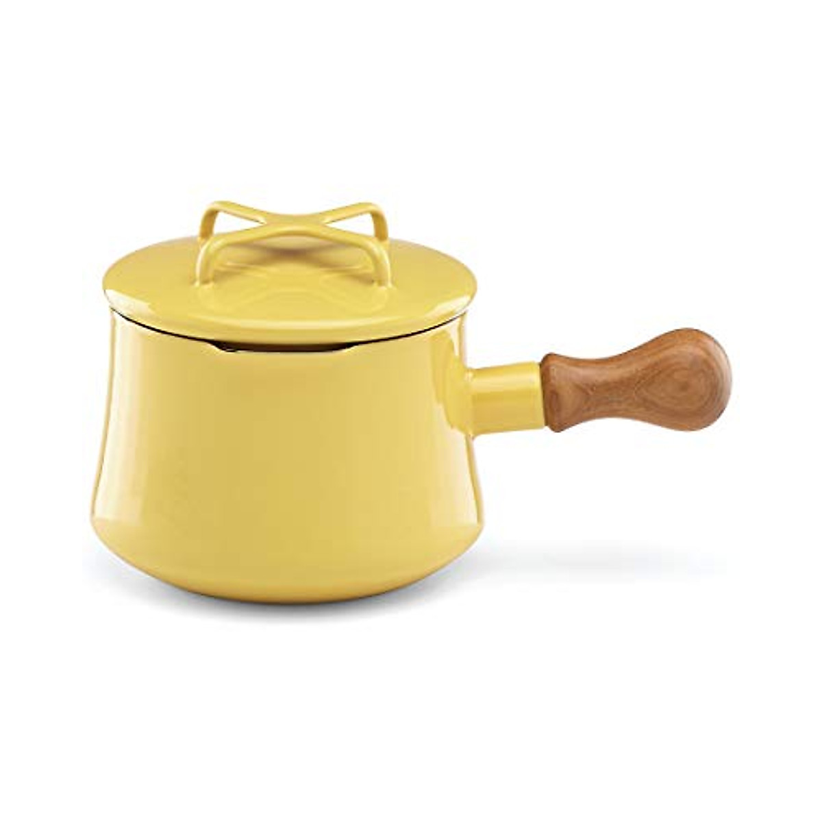 DANSK Yellow Kobenstyle 1 Qt. Saucepan, 2.65 LB