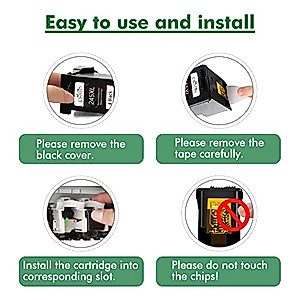 Remanufactured Ink Printer for Canon PG-245 XL CL-246 XL PG-243 CL-244 Ink Cartridges for PIXMA MX492 TR4520 TS3120 MG2420 MG2520 MG2522 MX490 MG2920 MG2922 MG3022 MG3029 IP2820 Replacement High Yield