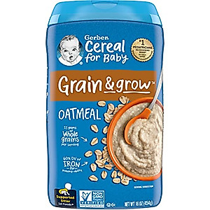 Gerber+Single+Grain+OATMEAL+CEREAL+16oz+(Pack+of+5)