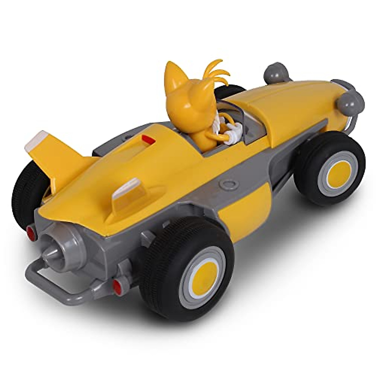Sonic Racing RC: Tails The Fox - NKOK (603), 2.4GHz Remote Controlled Car with Turbo Boost, Officially Licensed Sega Sonic The Hedgehog, Battery Powered, Ages 6+