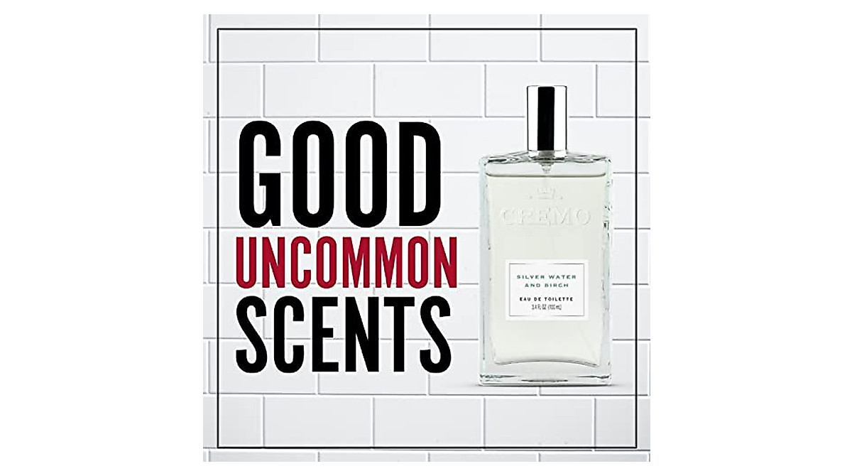 Cremo Silver Water & Birch Cologne Spray - Fresh Aquatic Scent