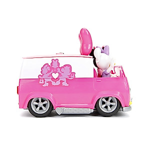 Jada Toys Disney Junior Minnie Mouse Happy Helper Van RC, Pink/White
