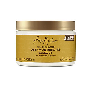SheaMoisture Raw Shea Butter Deep Treatment Masque Hair Treatment, 12 Ounce