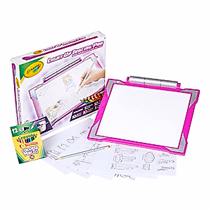 Crayola Light Up Tracing Pad Pink, Gifts & Toys for Girls and Boys, Age 6, 7, 8, 9 [Amazon Exclusive]