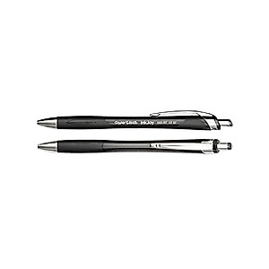 Paper Mate InkJoy 550RT Retractable Ballpoint Pens, Medium Point, Black, Box of 12 (1951345)