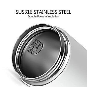 FUTURELAB Temperature Control Coffee Mug, Multi-Functional Travel Mug with 14400mah Power Bank, Vacuum Insulated Hot Beverage Warmer, 10OZ (White)