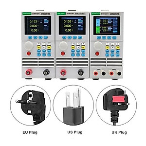 DC Power Supply, 400W 150V 40A Battery Tester Single-Channel Programmable DC Electronic Load Battery Capacity Tester Load Meter Monitor,Electroplating DIY