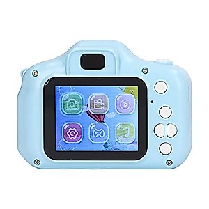 Hztyyier Kids Camera, 2.0in IPS Screen Kids Selfie Camera, Digital Video Cameras for Christmas Birthday Gifts