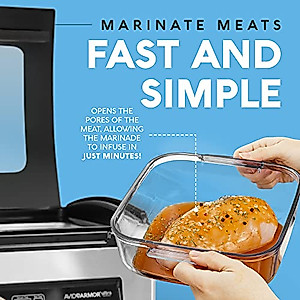 Avid Armor - Chamber Vacuum Sealer Machine USV32 Ultra Series, Vacuum Food Sealer for Wet Foods, Meat Sealers Vacuum Packing Machine, Compact Vacuum Chamber Sealer with 11.5 -Inch Vacuum Sealer Bar