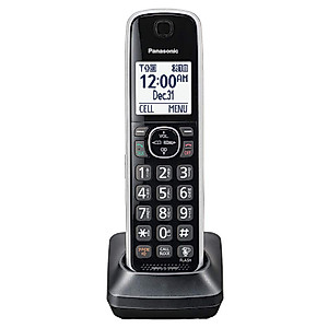 Panasonic KX-TGFA61B ( Handset Only ) Additional Digital DECT 6.0 Cordless Handset for KX-TG885SK and KX-TGF670 Series - (Renewed)