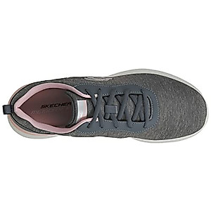 Skechers Sport Women's Women's Skech-AIR Dynamight Sneaker, CCPK=Charcoal/Pink, 5.5