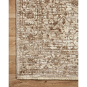 Loloi II Sorrento Collection SOR-01 Bark/Natural 9'-6" x 13'-1" Area Rug