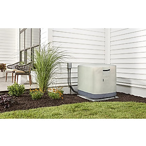 STEECA Air Conditioner Cover for Outside Units, Outdoor Waterproof Square Central AC Cover Fits up to 34L x 34W x 36H inch