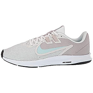 Nike Women's Downshifter 9 Sneaker, Platinum Tint/Teal Tint-Moon Particle, 6.5 Regular US