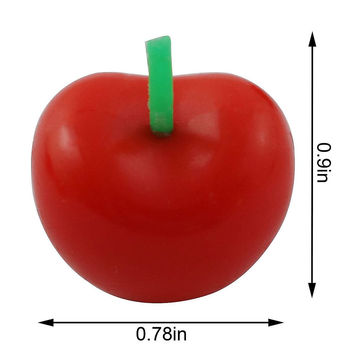 XGNG 2Box 10PCS Sweet Fruit Aroma Soy Wax Decorative Candle Cherries Shaped Scented Candle for Birthday Gift Table Photo