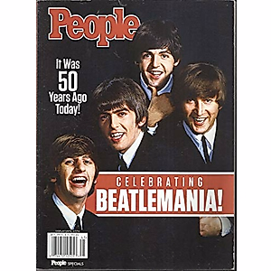 PEOPLE MAGAZINE, CELEBRATING BEATLEMANIA ! IT WAS 50 YEARS AGO TODAY ! 2014