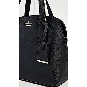 Kate Spade New York Women's Small Lottie Satchel, Black, One Size