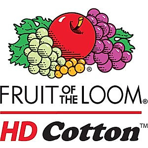 Fruit of the Loom Adult 5 oz. HD Cotton™ Long-Sleeve T-Shirt XL NEON GREEN