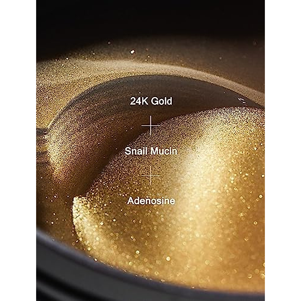 MIZON 24K Gold and Snail Mucin Hydrogel Patches (30 pairs) for Puffy Eyes, Dark Circles, Under Eye Bags, Anti-Wrinkle, Moisturizing