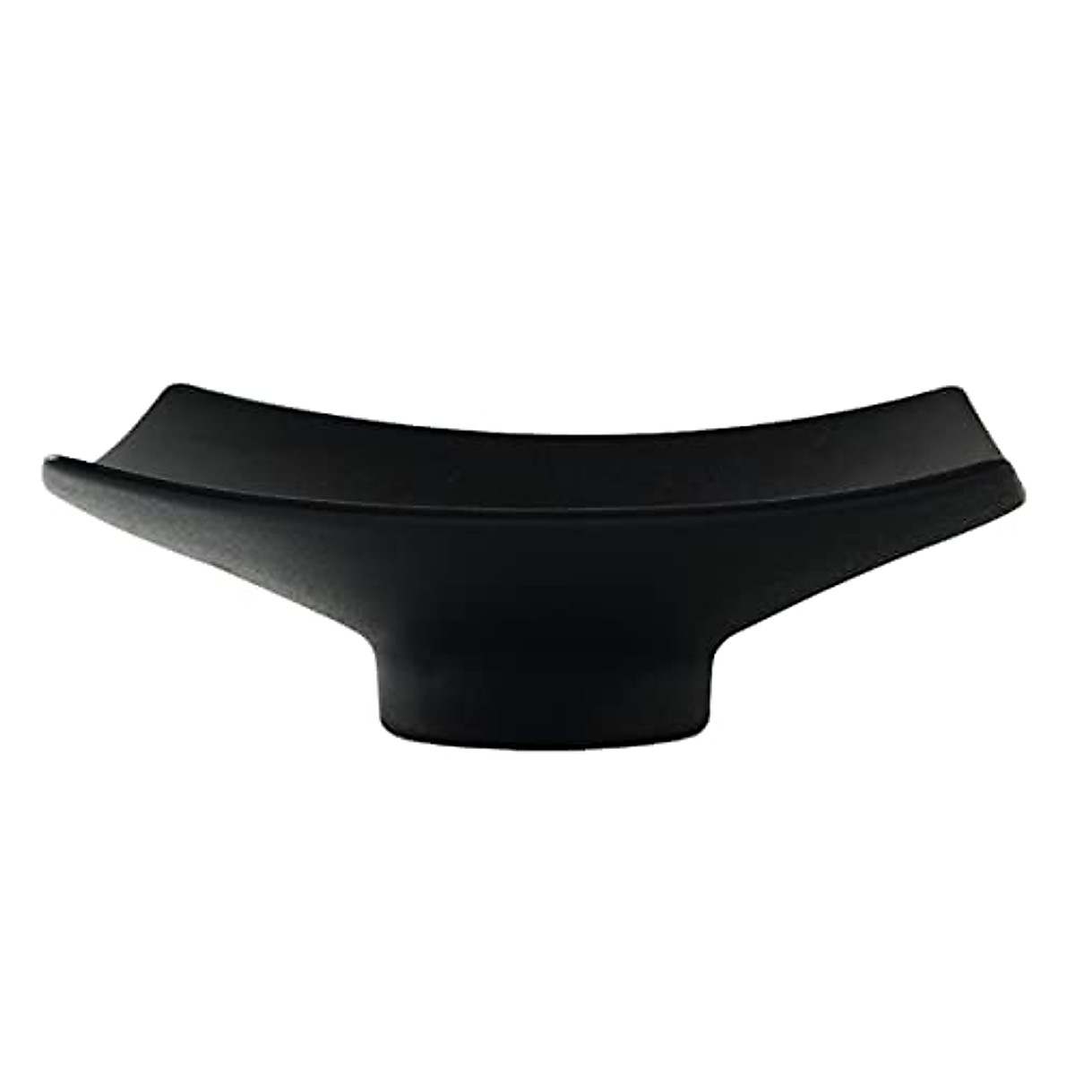 BESTonZON Square Dinner Plates, serving platters serving trays dessert plate Matte Black Serving