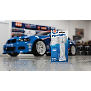 Permatex 80345 White Lithium Grease, 1.5 oz.