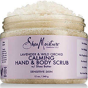 Shea Moisture Lavender & Wild Orchid Hand & Body Scrub 12 Ounce (U-BB-2934)