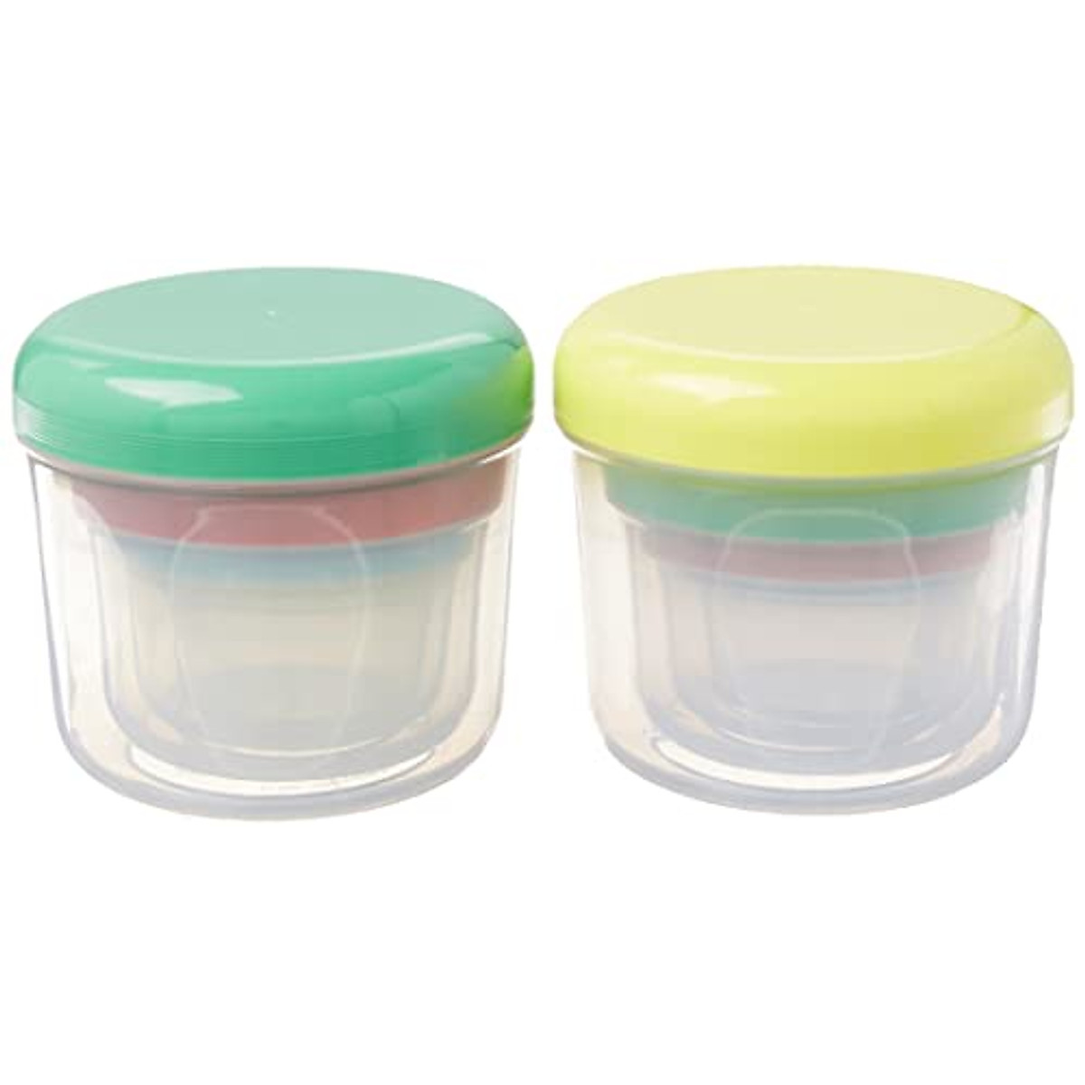 Snapware Meal Prep 16-Pc Plastic Mini Kit with Lids, 16-Oz, 8-Oz, 4-Oz, and 2-Oz Round Salad Dressing Container Set, Non-Toxic, BPA-Free Lid Plastic Cups, Microwave, Dishwasher, and Freezer Safe