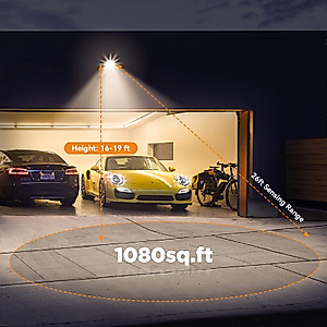 LANGY 120W Solar Street Lights Outdoor 240pcs LED Chips 12000 Lumens, Solar Street Light with Motion Sensor & Dusk to Dawn Solar Powered IP65 with Remote Control, for Barn,Sidewalk, Garden