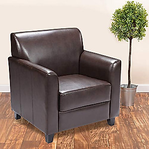 Flash Furniture HERCULES Diplomat Series Brown LeatherSoft Chair