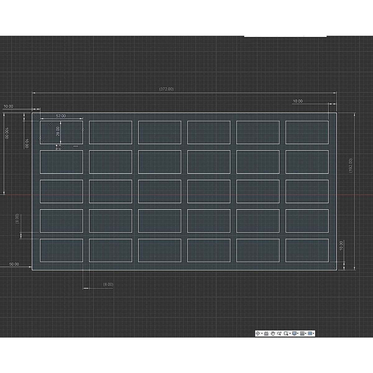 Extruded Gaming Tabletop Miniature Storage and Travel Case