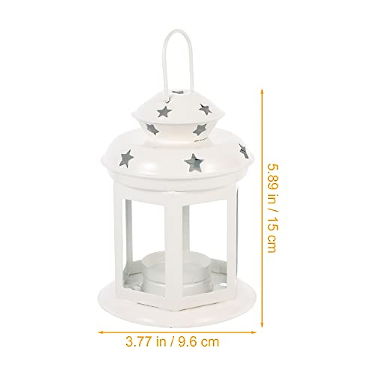 1pc Delicate Iron Candle Holder Stylish Iron Candlestick Handy Candle Holder for Home/Wall/Room Decor