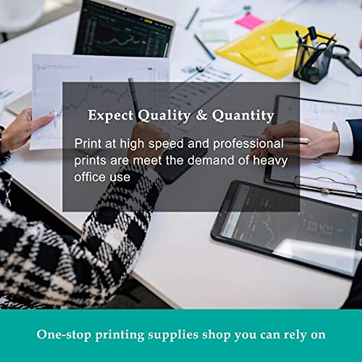 NUCA TN 530 Compatible TN-530 2-Pack TN530 Black Cartridges Replacement for Brother DCP-8020 8020 8025D 8040 8045D HL-1650 1650N 1650NPLUS 1670N 1850 Printer (3,800 Yield/Toner Cartridge)